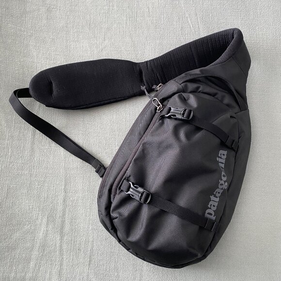 Patagonia | Bags | Patagonia Atom Sling Bag 8l Black | Poshmark